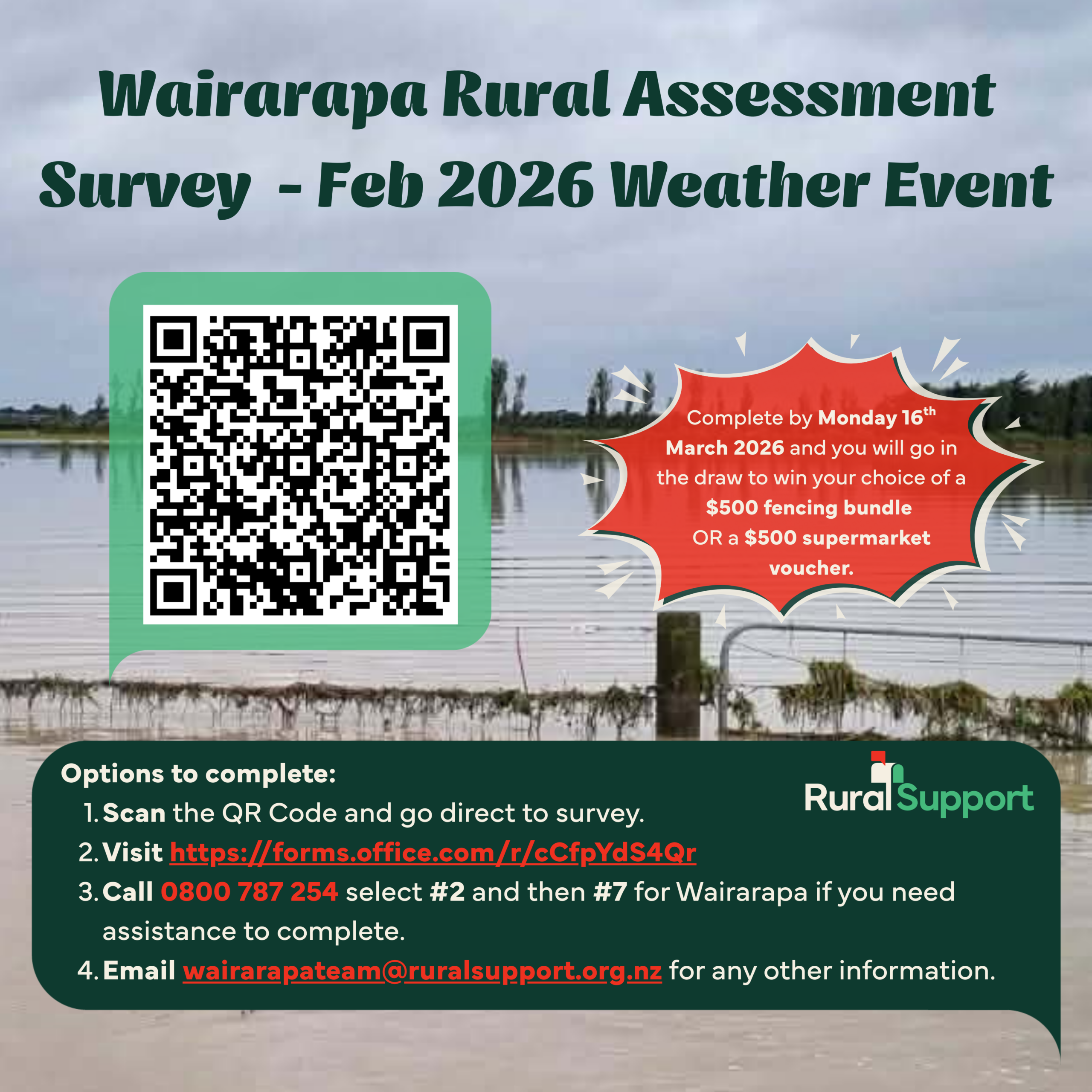 Survey open to rural communities impacted by severe weather event - SWDC